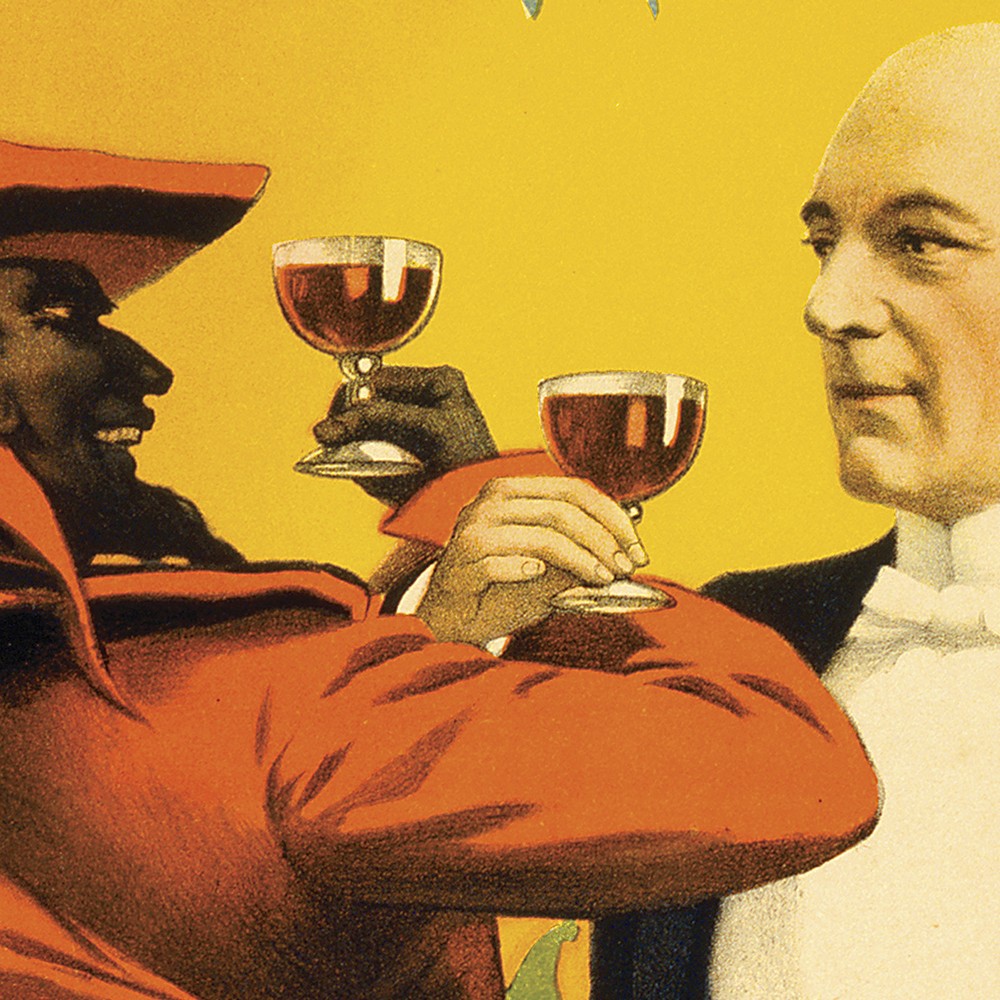 36" x 54" Kellar Drinks with the Devil Vintage Magic Poster Wall Art ...